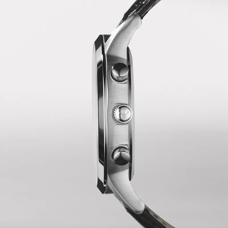 Emporio Armani Classic Chronograph Silver Dial Men's Watch | AR2432