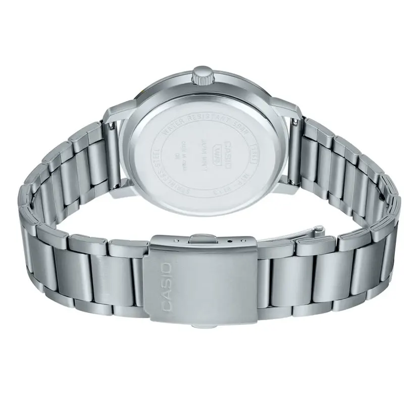 Casio Enticer MTP-E605D-1EV Red Dial Men's Watch