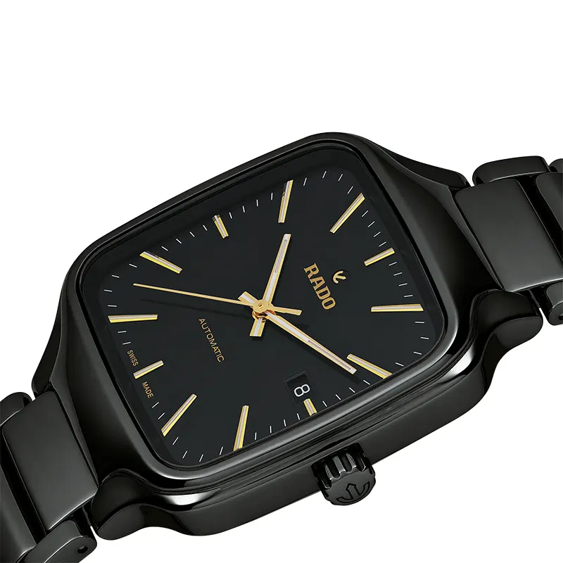 Rado True Square Automatic Black Dial Men's Watch | R27078162