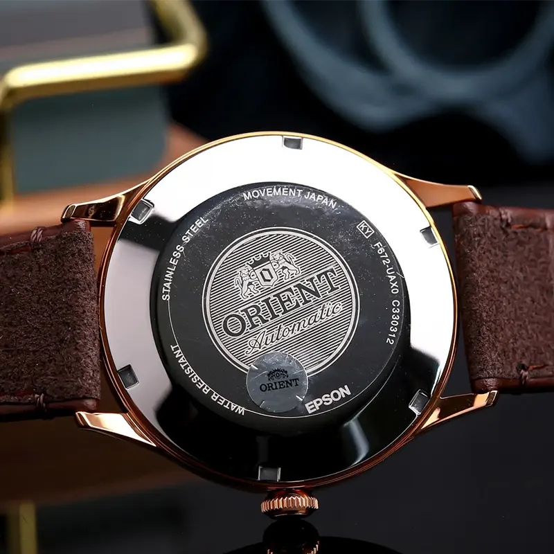 Orient Bambino Version 4 Grey Dial Men's Watch | RA-AC0P04Y