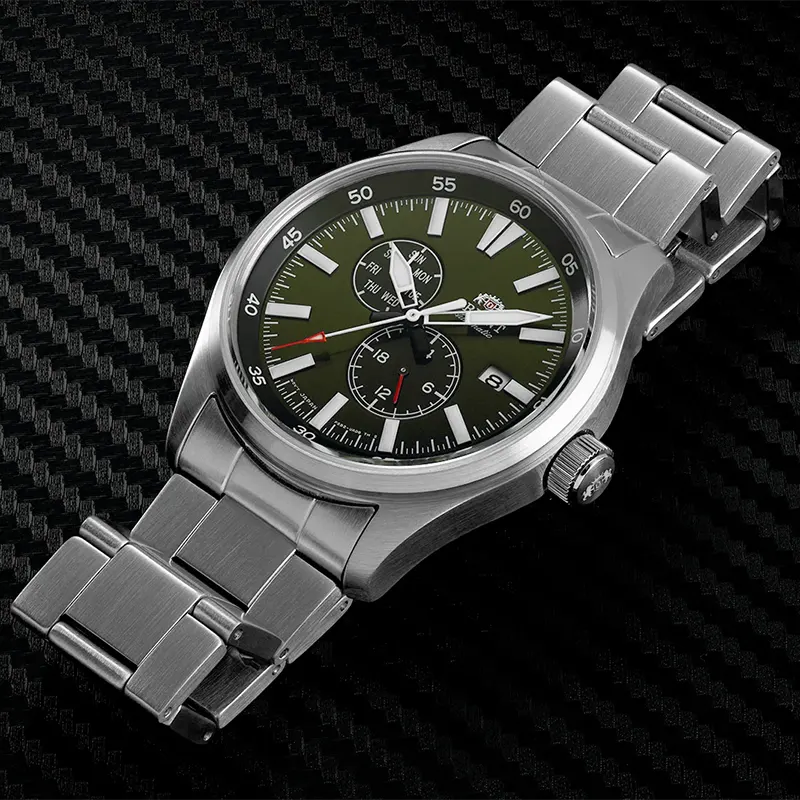 Orient Defender II Automatic Green Dial Men's Watch | RA-AK0402E10B
