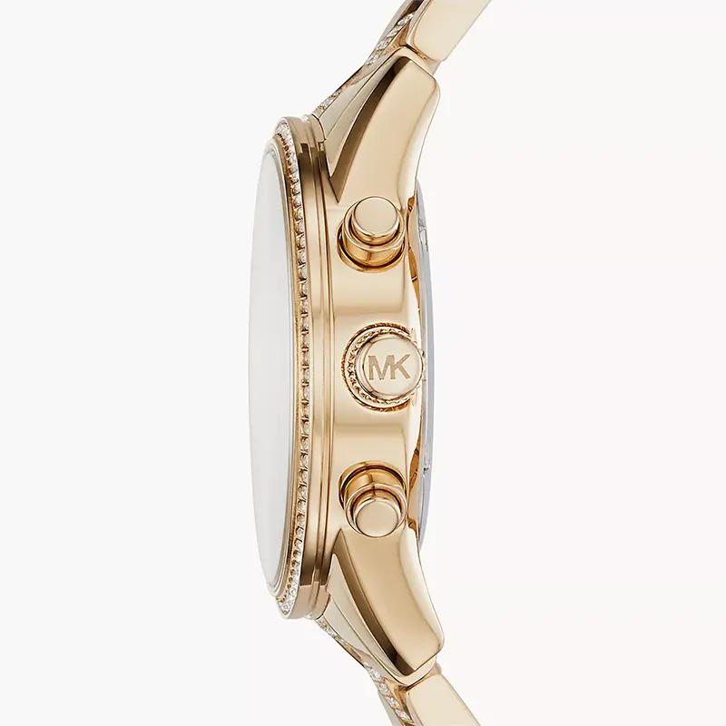 Michael Kors Ritz Champagne Dial Ladies Watch | MK6484