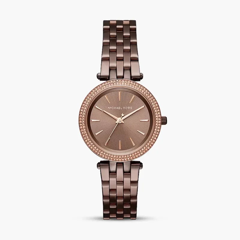 Michael Kors Mini Darci Brown Dial Ladies Watch | MK3553